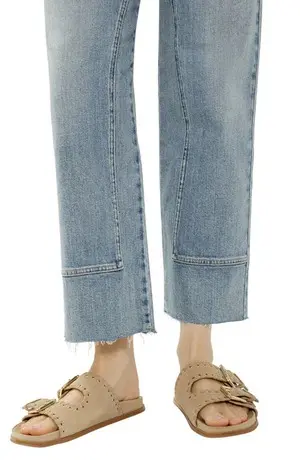 SILVER JEANS CO. Western Relaxed Ankle Straight Leg Jeans