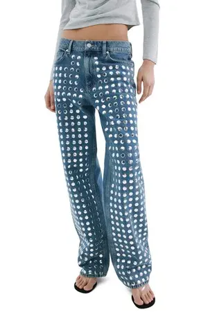 Mango Relaxed Bottoms For Women