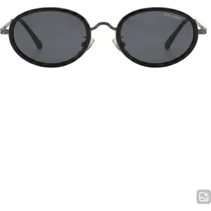 FIFTH & NINTH Ciel Oval Sunglasses - Black