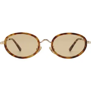 FIFTH & NINTH Ciel Oval Sunglasses - Torte/brown