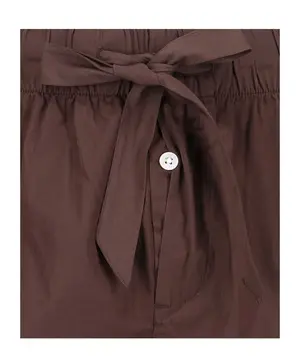 TEKLA Relaxed Tie-waist Trousers