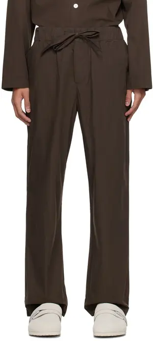 TEKLA Relaxed Tie-waist Trousers