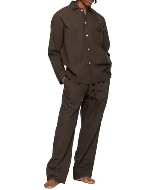 TEKLA Relaxed Tie-waist Trousers
