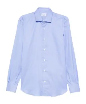 MAZZARELLI Lapel Long Sleeve Shirt