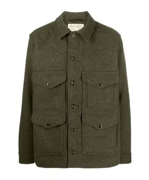 Filson Mackinaw Wool Short Coat - Forest Green