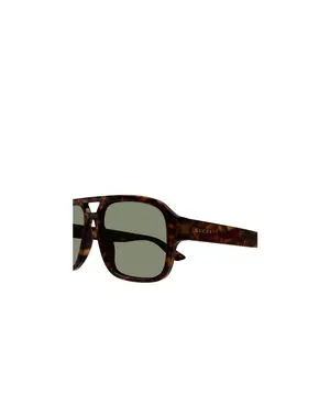 Gucci Aviator Frame Sunglasses - Black