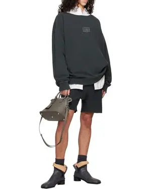 MAISON MARGIELA Stamp Logo Sweatshirt