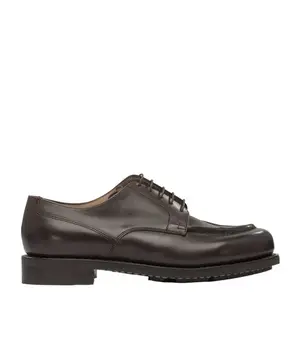 Paraboot Chambord Leather Lace-up Shoes - Black