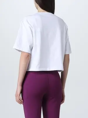 Sportmax Cropped T-shirt With Crochet Embroidery - Multicolor