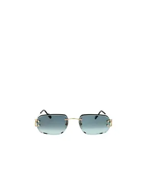 Cartier Rimless Sunglasses - Green