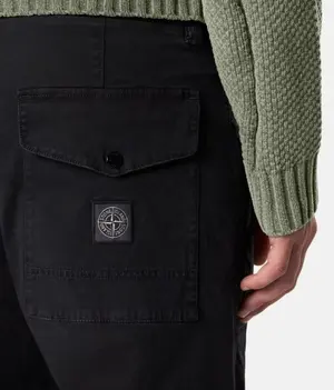 Stone Island Pocket Trousers - Black