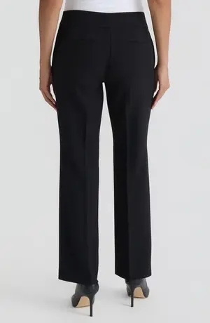 KASPER Ava Stretch Crepe Bootcut Pants