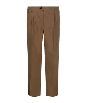 DUNST Pleated Chino Pants
