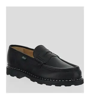 Paraboot Round-headed Loafers - Black
