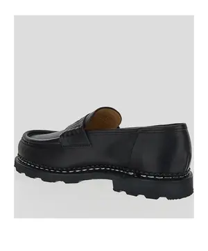 Paraboot Round-headed Loafers - Black