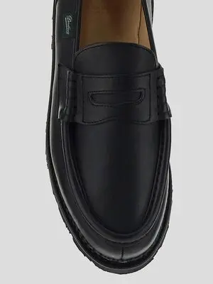 Paraboot Round-headed Loafers - Black