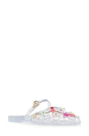 Kate Spade New York Floral Charm Jelly Flat - Clear Multi