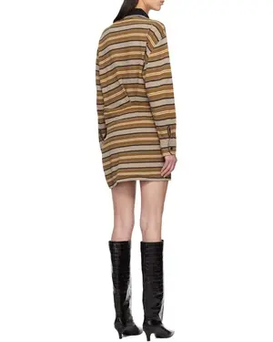 Isabel Marant Étoile Isea Striped Polo Dress
