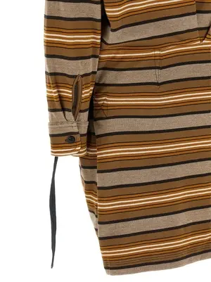 Isabel Marant Étoile Isea Striped Polo Dress - Beige