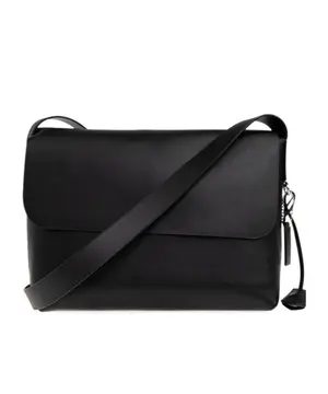 COACH Ludlow Leather Messenger Bag - Black