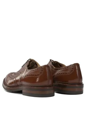 TRICKER'S Round Toe Lace-up Business Dress Shoes