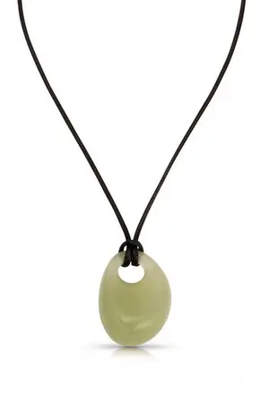 Ettika Resin Medallion Necklace