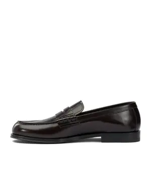HENDERSON BARACCO Vito Glossy Loafers - Black