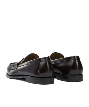 HENDERSON BARACCO Vito Glossy Loafers - Black