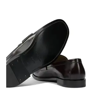 HENDERSON BARACCO Vito Glossy Loafers - Black