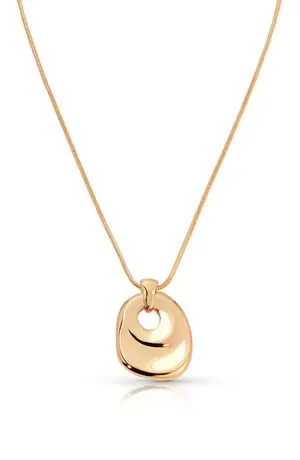 Ettika Liquid Pendant Necklace