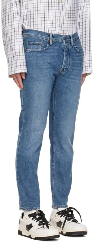 Acne Studios High-rise Cropped Tapered Leg Jeans
