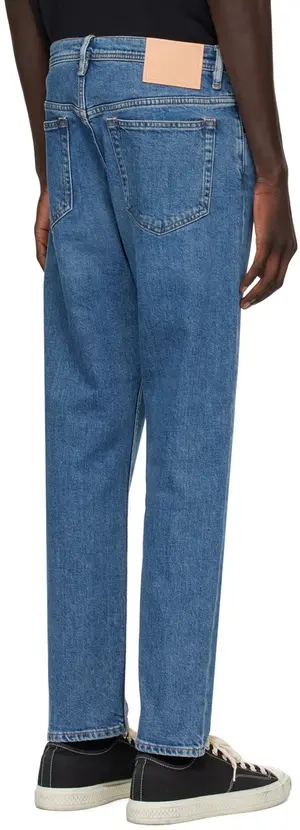 Acne Studios High-rise Cropped Tapered Leg Jeans