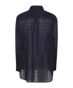 Aspesi Checked Shirt - Black
