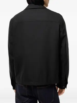 Burberry Zip-up Collared Jacket