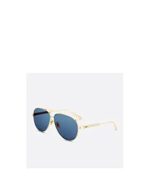 Dior Aviator Sunglasses With Engraved Temples