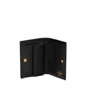 Valentino Garavani Logo Plaque Wallet