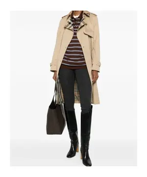 Burberry Belted Waist Trench Coat