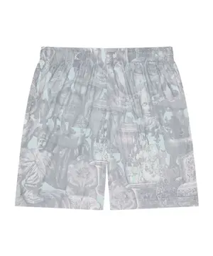 Givenchy Statue-print Swim Shorts
