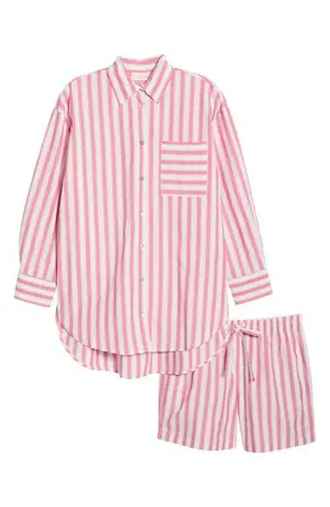 PAPINELLE Stripe Short Pajamas