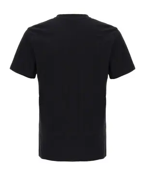 Moschino Printed Crewneck T-shirt - Black