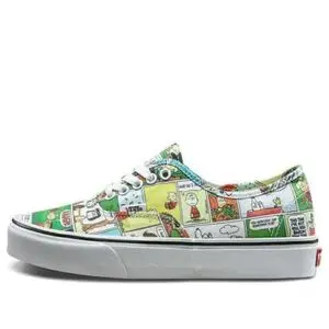 VANS Peanuts X Authentic Printed Sneakers - Black/white