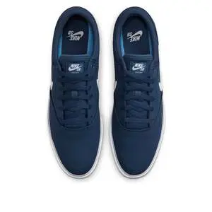 Nike Chron 2 Canvas Sb Low Top Sneakers - Blue/white