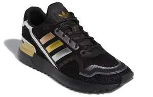Adidas Originals Zx 750 Hd Marathon Running Shoes - Black/silver/gold