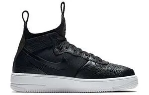 Nike Force 1 Ultraforce Mid Sneakers - Black/white