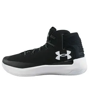 Under Armour Basketball Mid Top Sneakers - Black/white