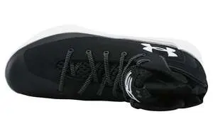 Under Armour Basketball Mid Top Sneakers - Black/white