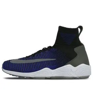 Nike Zoom Mercurial 11 Flyknit - Black/grey/blue