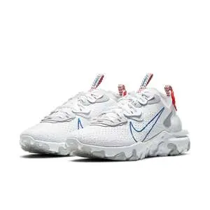 Nike React Vision Sneakers - White/blue/red