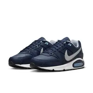 Nike Max Command Leather Sneakers - Navy/white