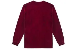 VANS Tie-dye Round Neck Long Sleeve T-shirt 'beugundy
